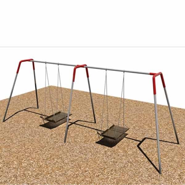 2-Bay ADA Platform Swing | Wheelchair Accessible Playground Swing ...